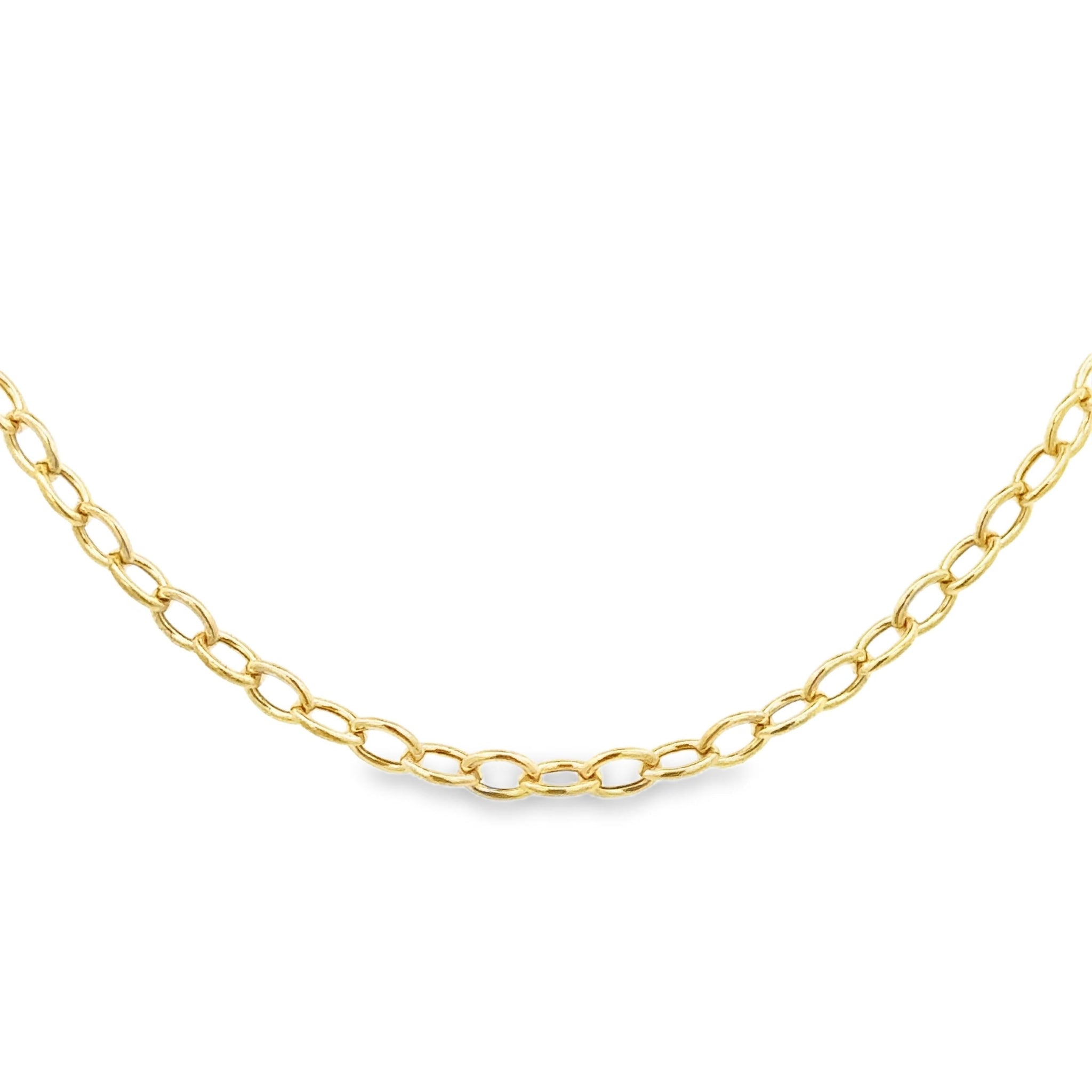 14K Gold Bar & Toggle Cable Chain Necklace 18 inch 2.5MM – ASSAY